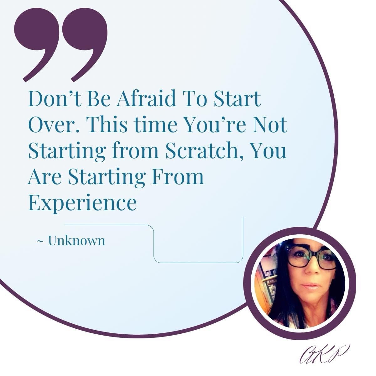 You Can Never Start From Scratch | Law of Attraction Lover